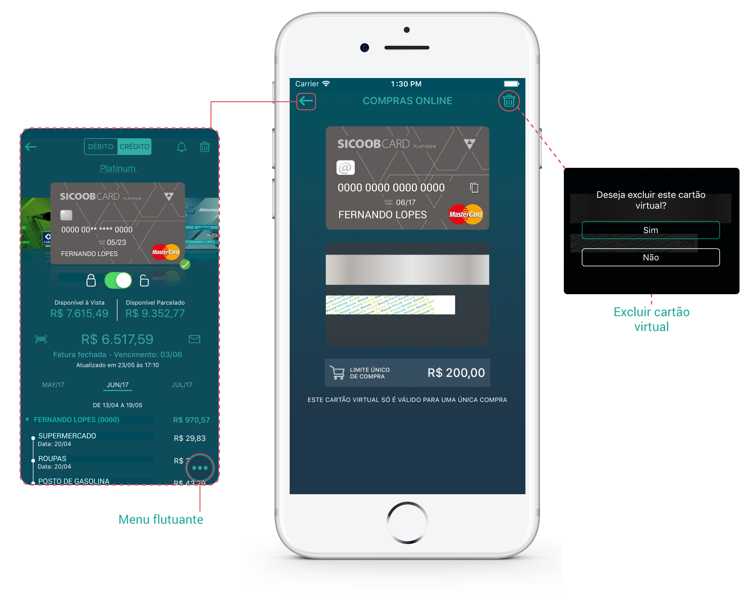 Sicoobcard Mobile FAQ